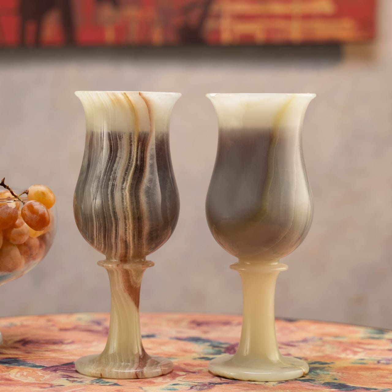 Marble Celebration Glasses (2) – Marble Mania